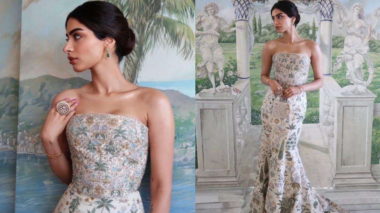 Khushi Kapoor’s Fairytale Floral Look at Cannes 2025
