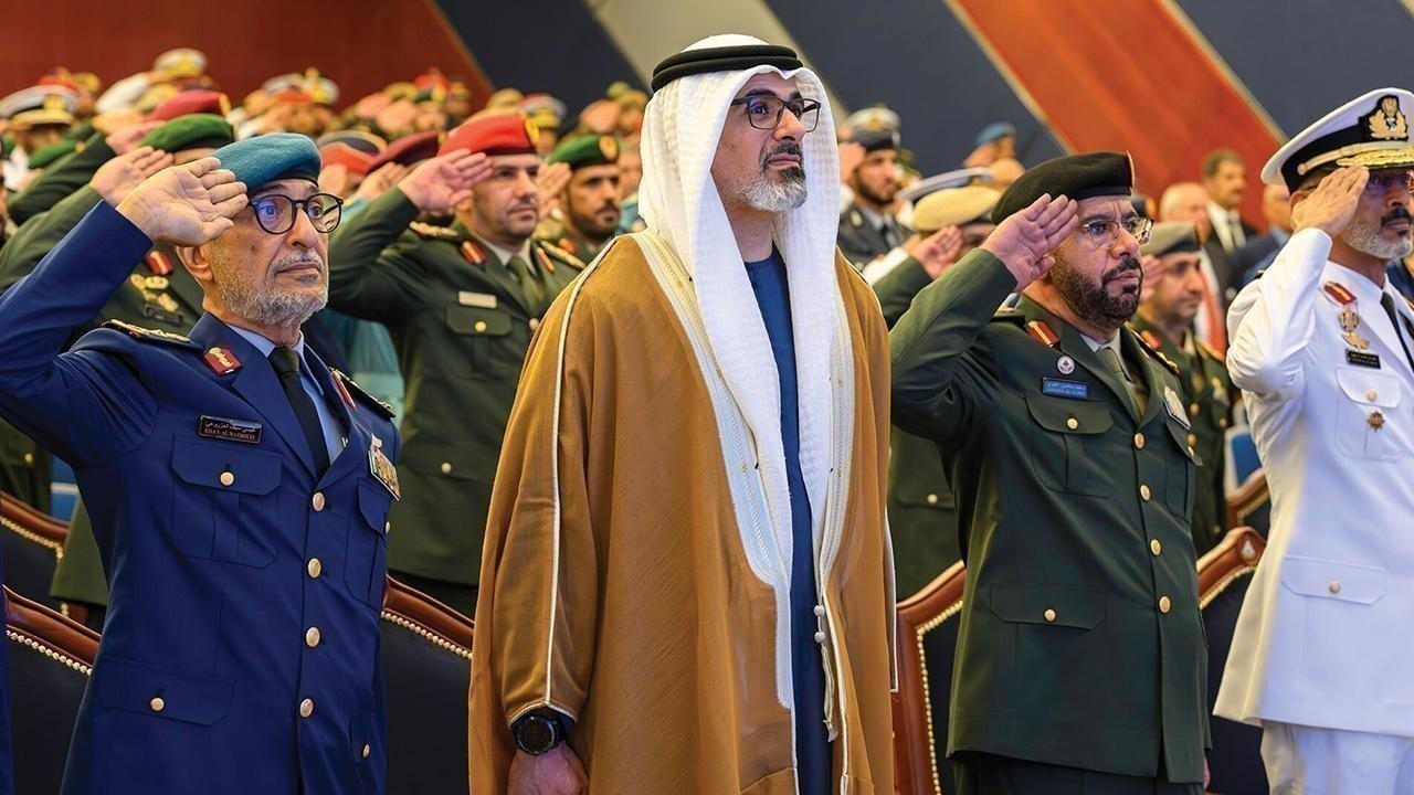 Khaled bin Mohamed bin Zayed Joins 33rd Joint Command & Staff College Graduation