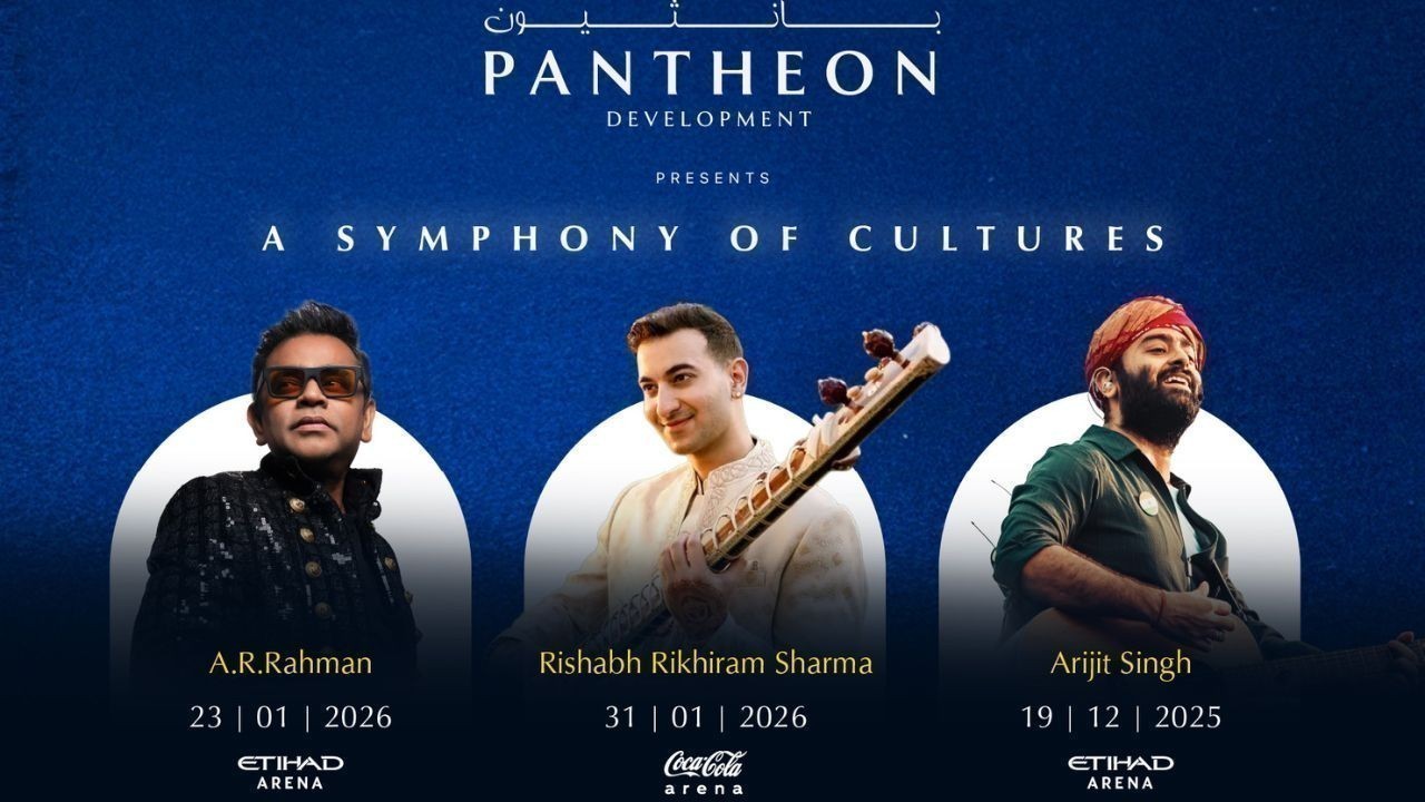 Arijit, Rahman & Rishab Lead Pantheon’s ICON Concert Series